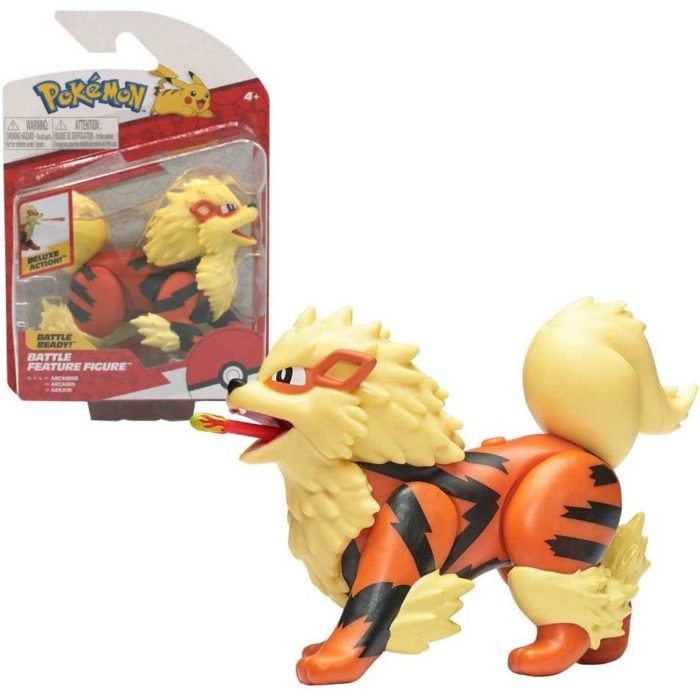 Pokemon Battle Feature Figures Arcanine - Mago Biribago Giocattoli